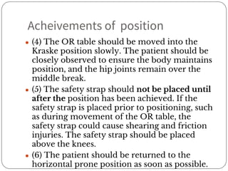 Positioning of perineal surgery | PPTX