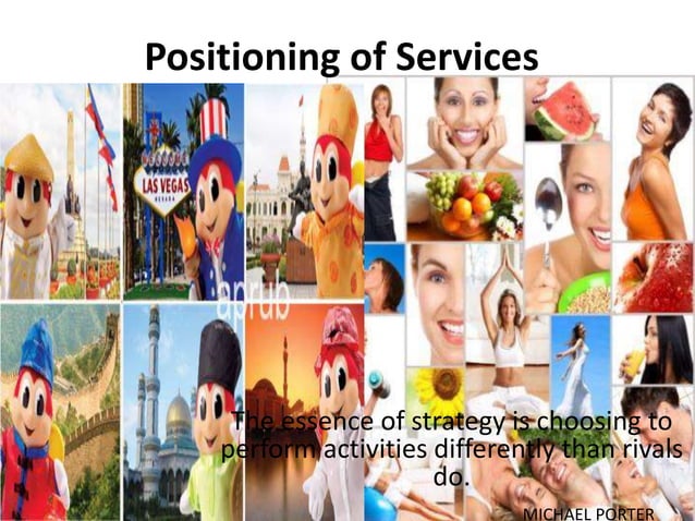 Positioning of services | PPT