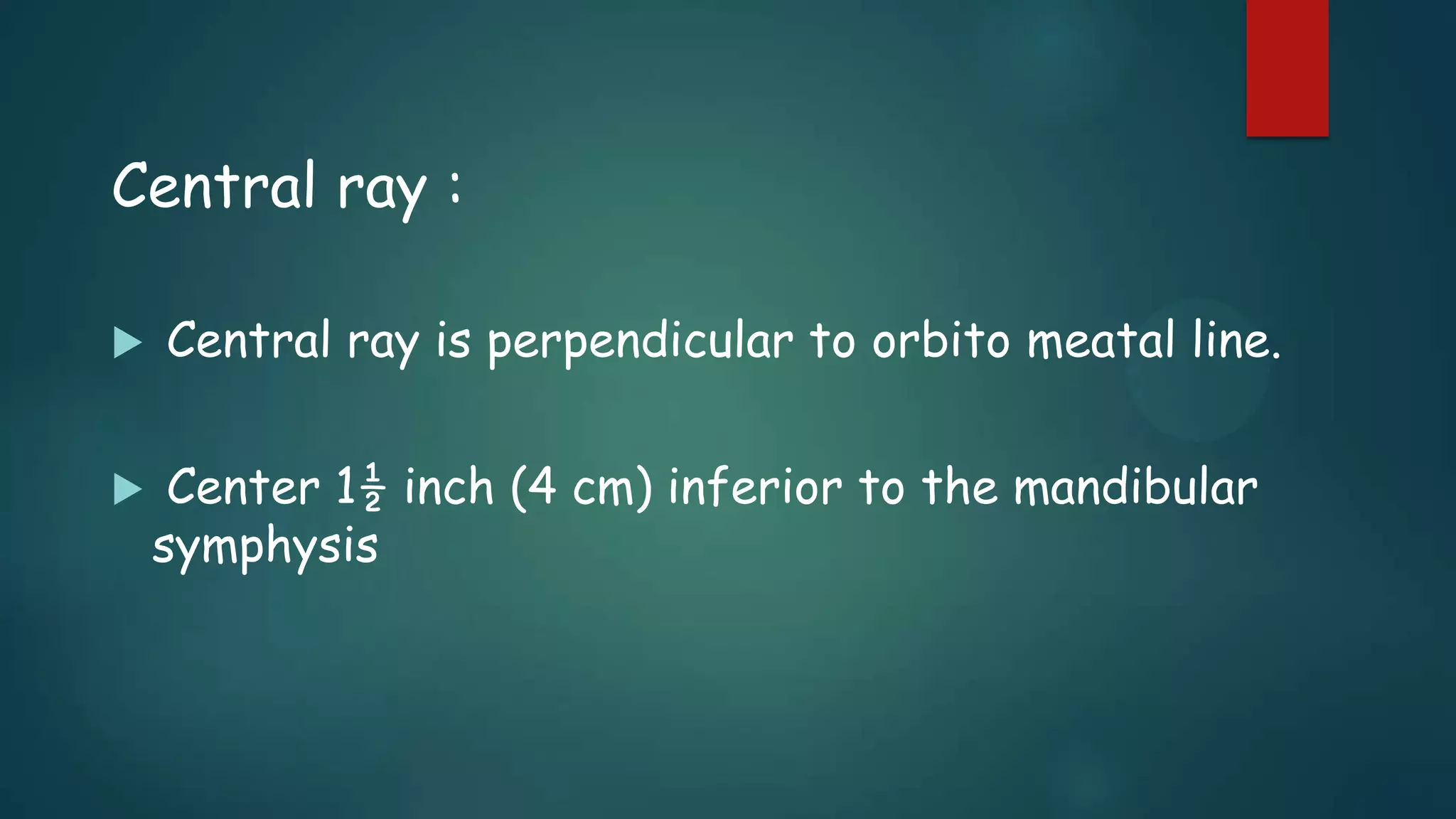 Positioning of skull | PPTX