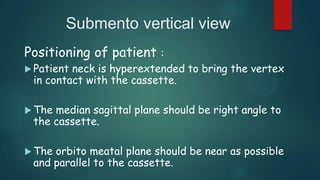 Positioning of skull | PPTX