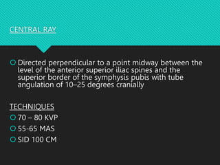 RADIOGRAPHY OF SPINE .pptx