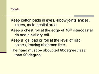 Positioning of patient during surgery | PPTX