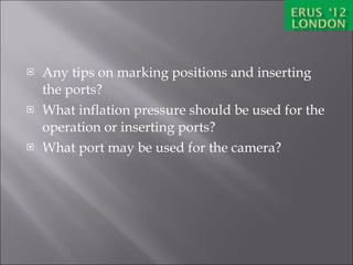 Positioning ports wexham masterclass 2012 | PPT