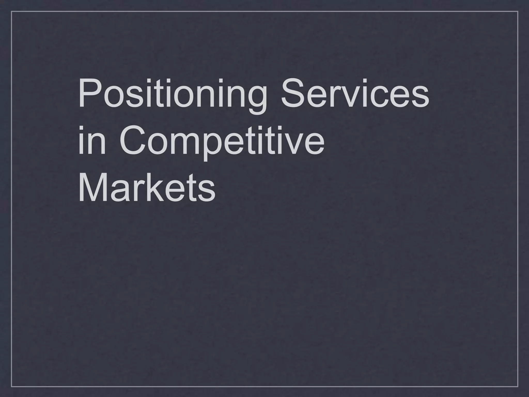 Positioning service | PPT