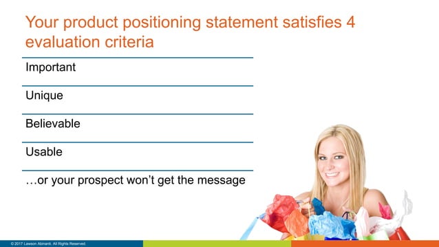 Positioning simplified the fast track to positioning success (part 3 ...