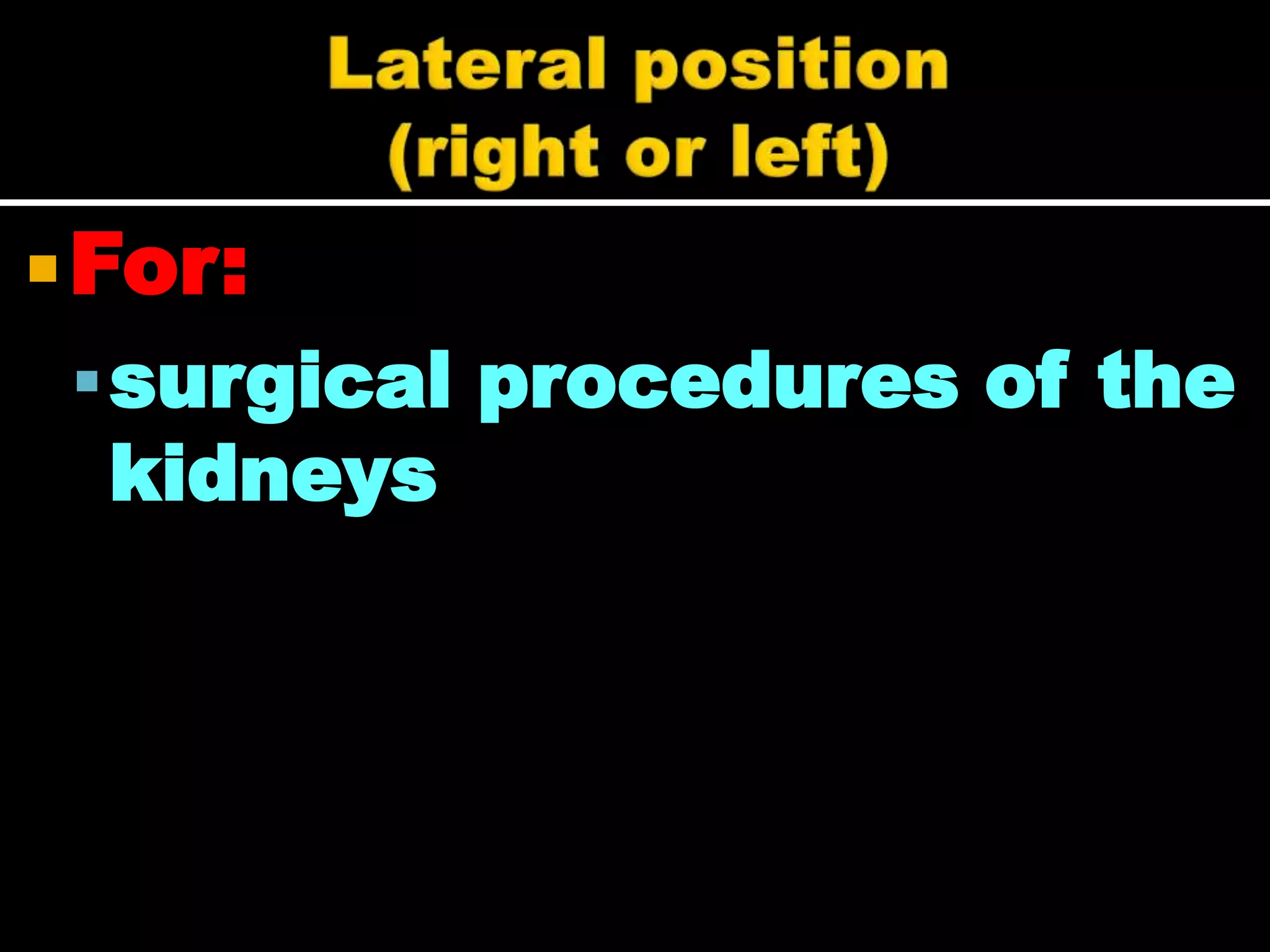 Positioning, skin prep, incision & draping | PPTX