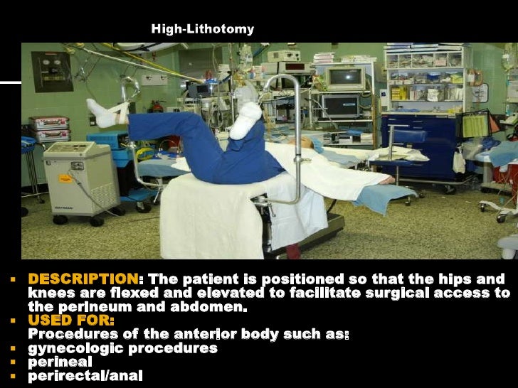 Positioning, skin prep, incision & draping