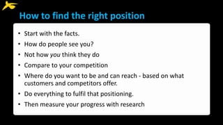 What do you mean by "Positioning"? | PPT