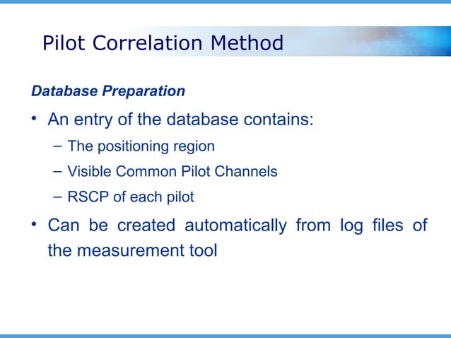 Positioning techniques in 3 g networks (1) | PPT | Computer Networking | Computing