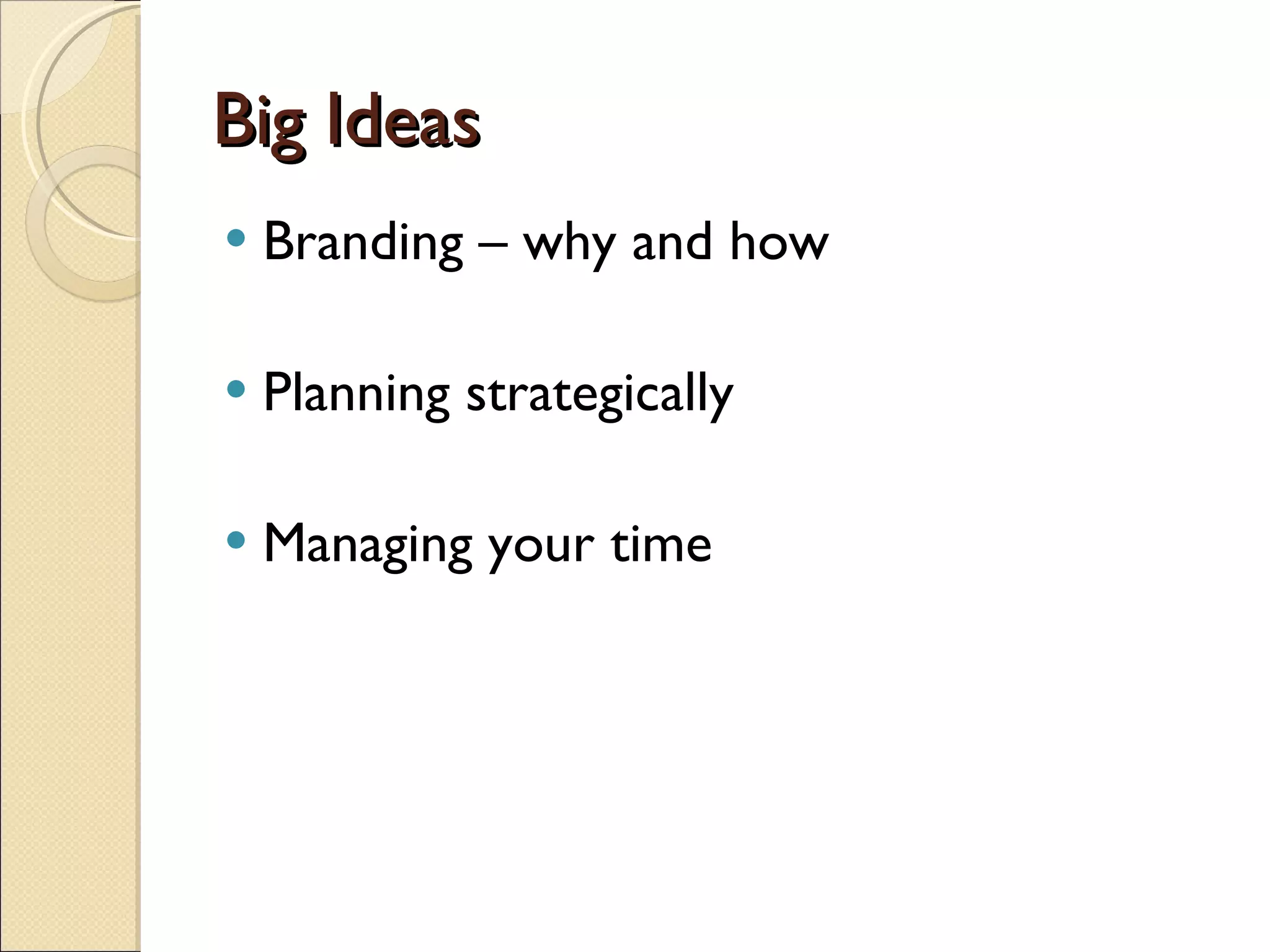 Positioning yourself for success | PPT