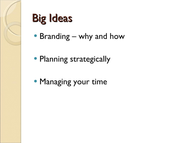 Positioning yourself for success | PPT