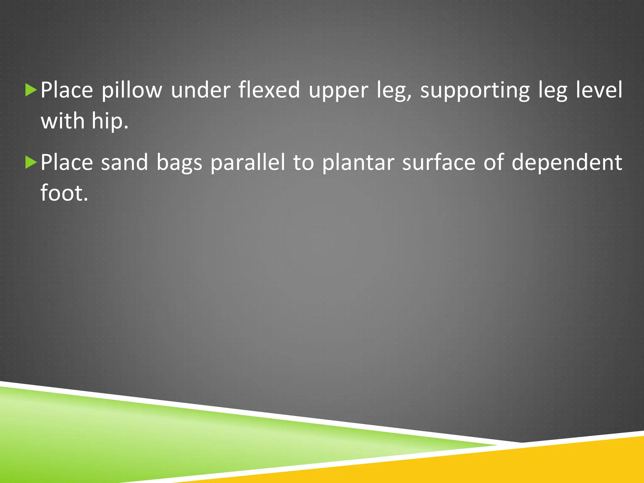 POSITION IN NURSING.pdf.how maintain our patients in a well positioned ...