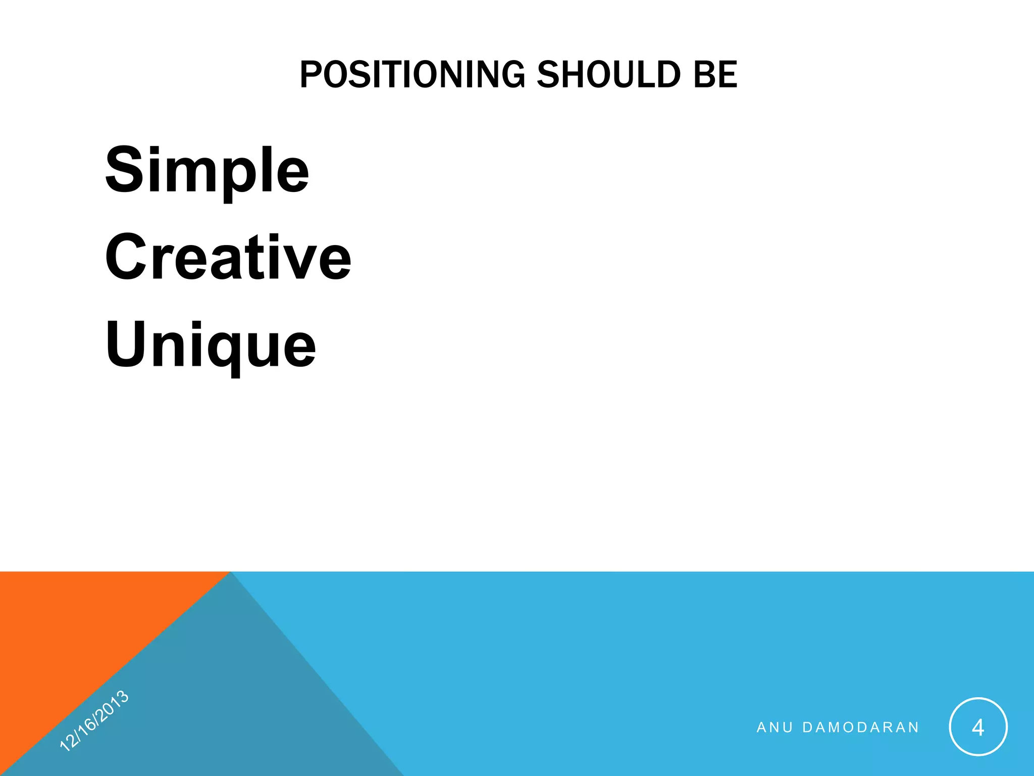 Positioning strategies in marketing | PPTX