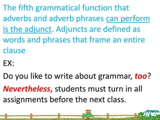 Position of adverb | PPTX