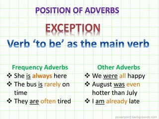 Position of adverb | PPTX