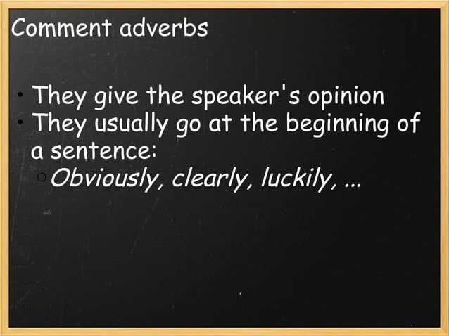Position of adverbs_and_adverbial_phrases | PPT