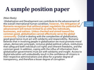 Position paper | PPT