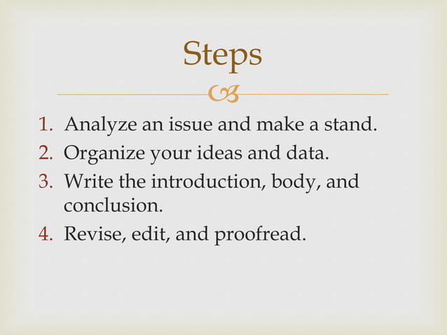 Positionpaper | PPTX | Education