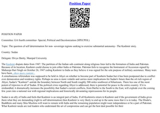 Position Paper | PDF | Homework and Study | Education