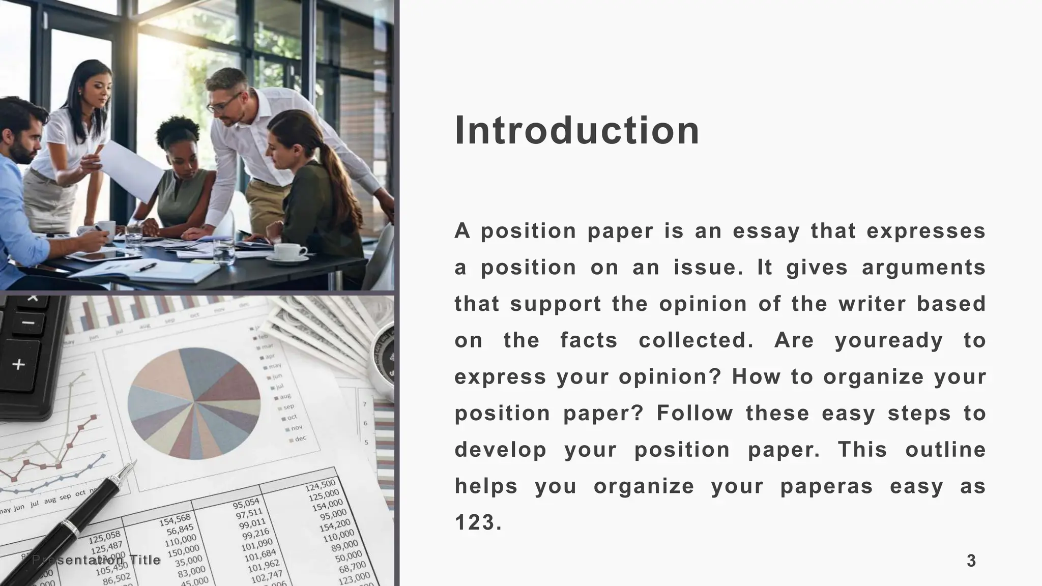 POSITION PAPER A Position Paper Is A Common Type Of Academic Argument POSITION PAPER A Position Paper Is A Common Type Of Academic Argument