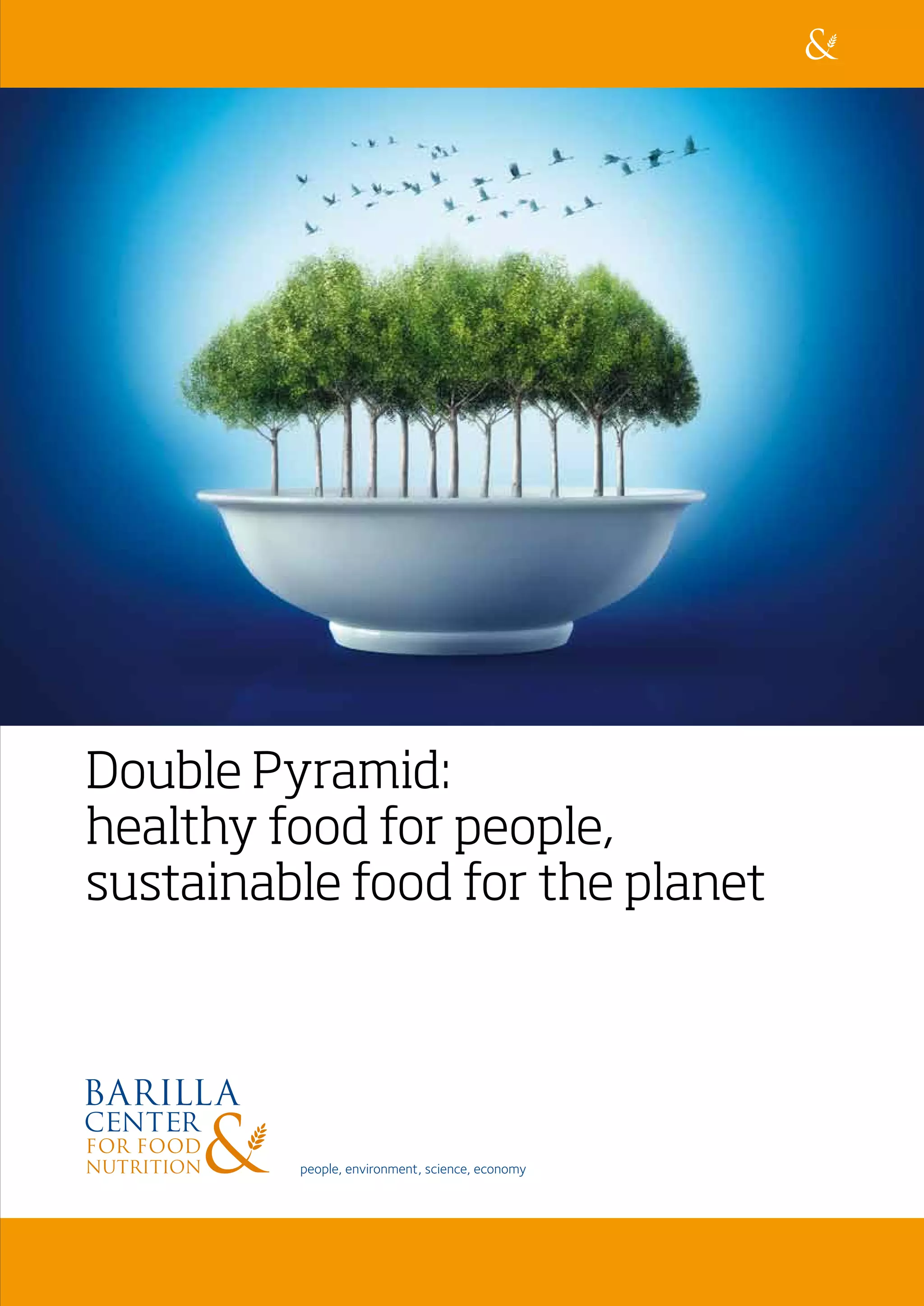 Position paper Double Pyramid: healty food for people, sustainable food ...