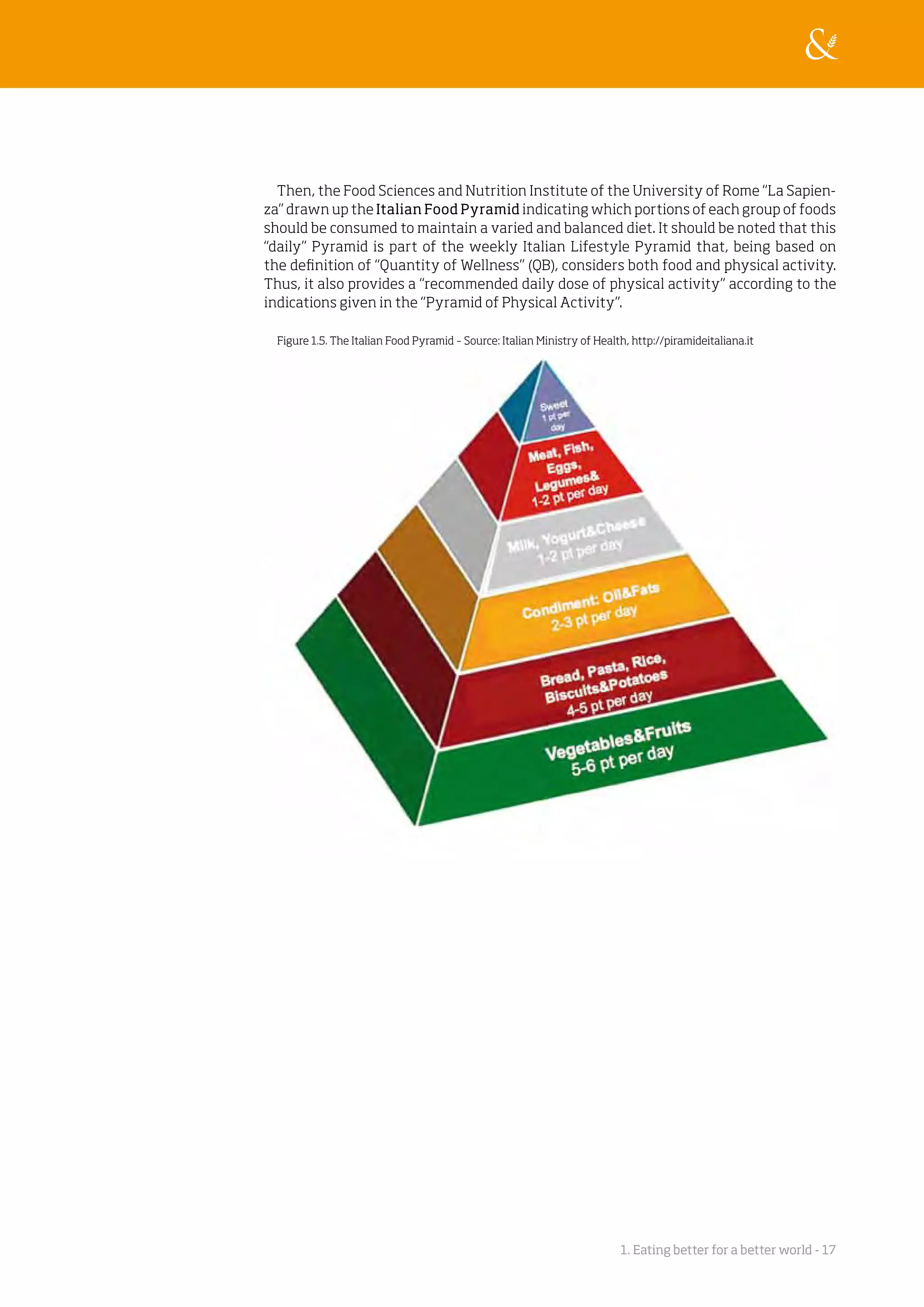 Position paper Double Pyramid: healty food for people, sustainable food ...