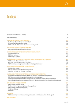 Position paper Double Pyramid: healty food for people, sustainable food ...