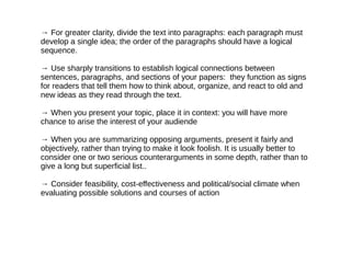 La Cura Summer School - How to: Position Paper | ODP