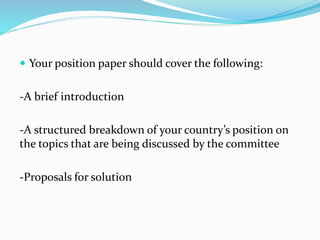 Position Papers (By Krupa Maria Varghese) | PPTX