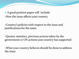 Position Papers (By Krupa Maria Varghese) | PPTX | Political Issues ...