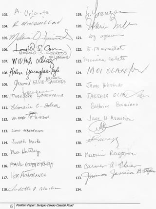 Position paper signatories | PDF