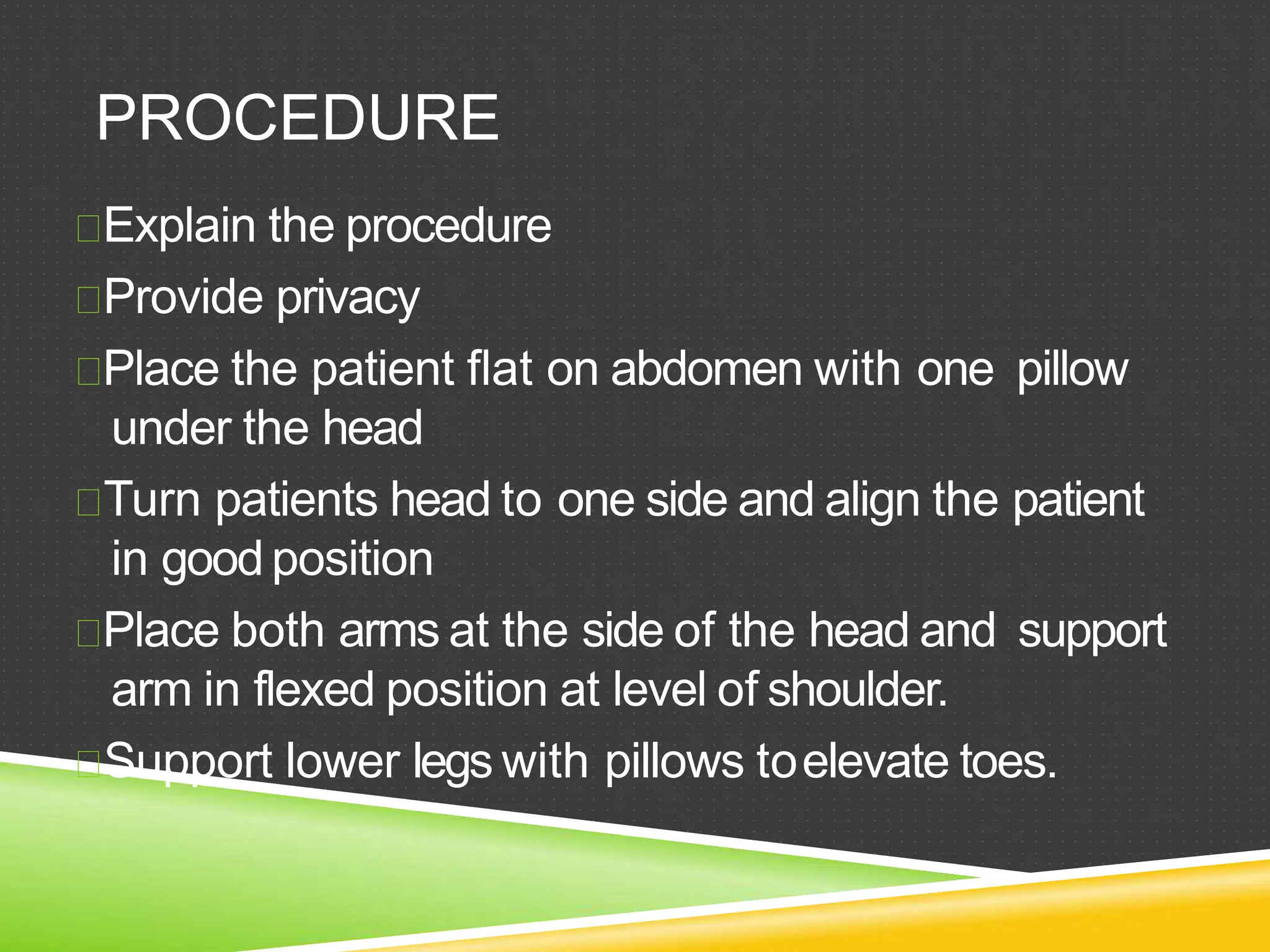 positioning of patient | PDF