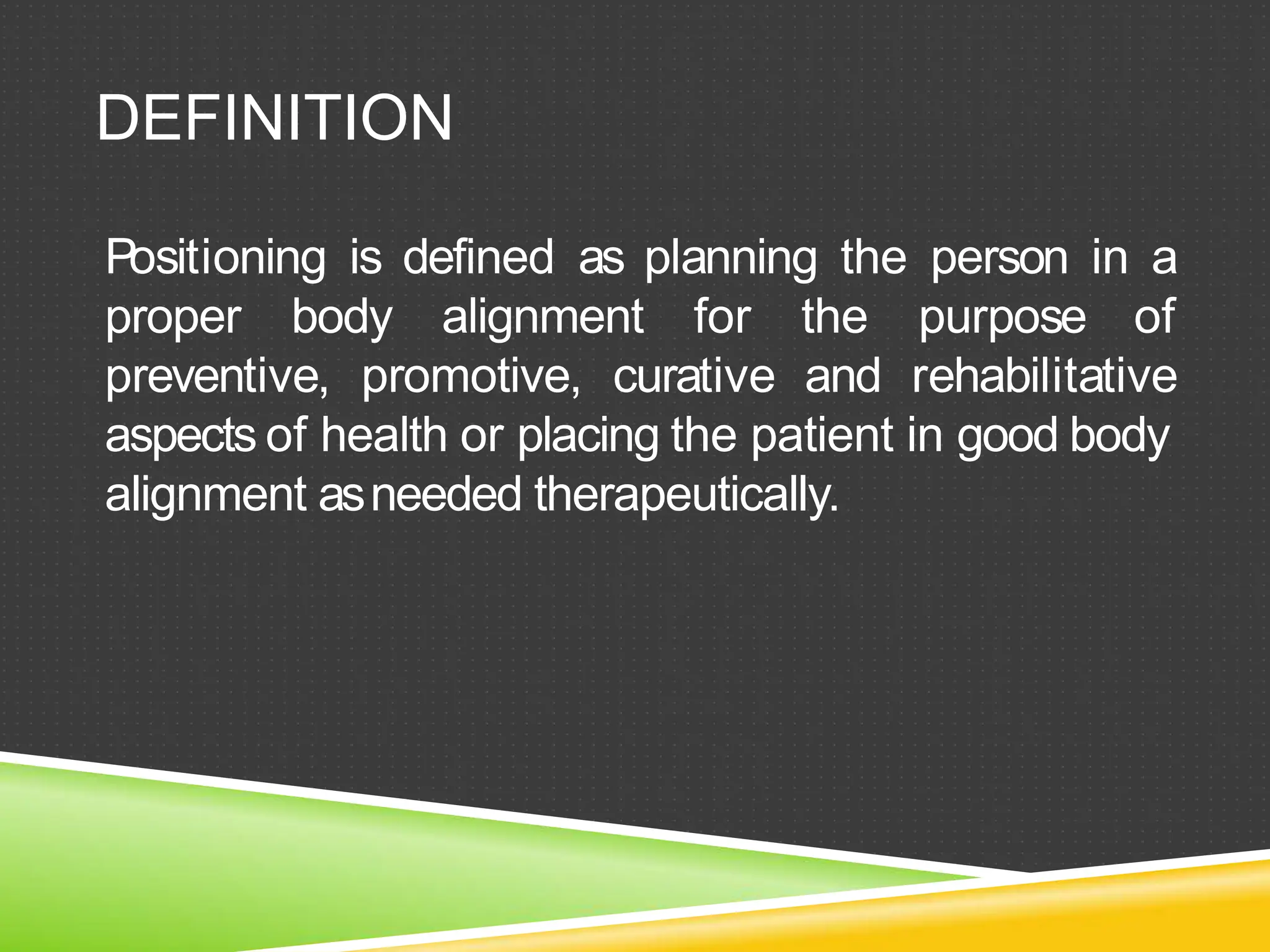 positioning of patient | PDF
