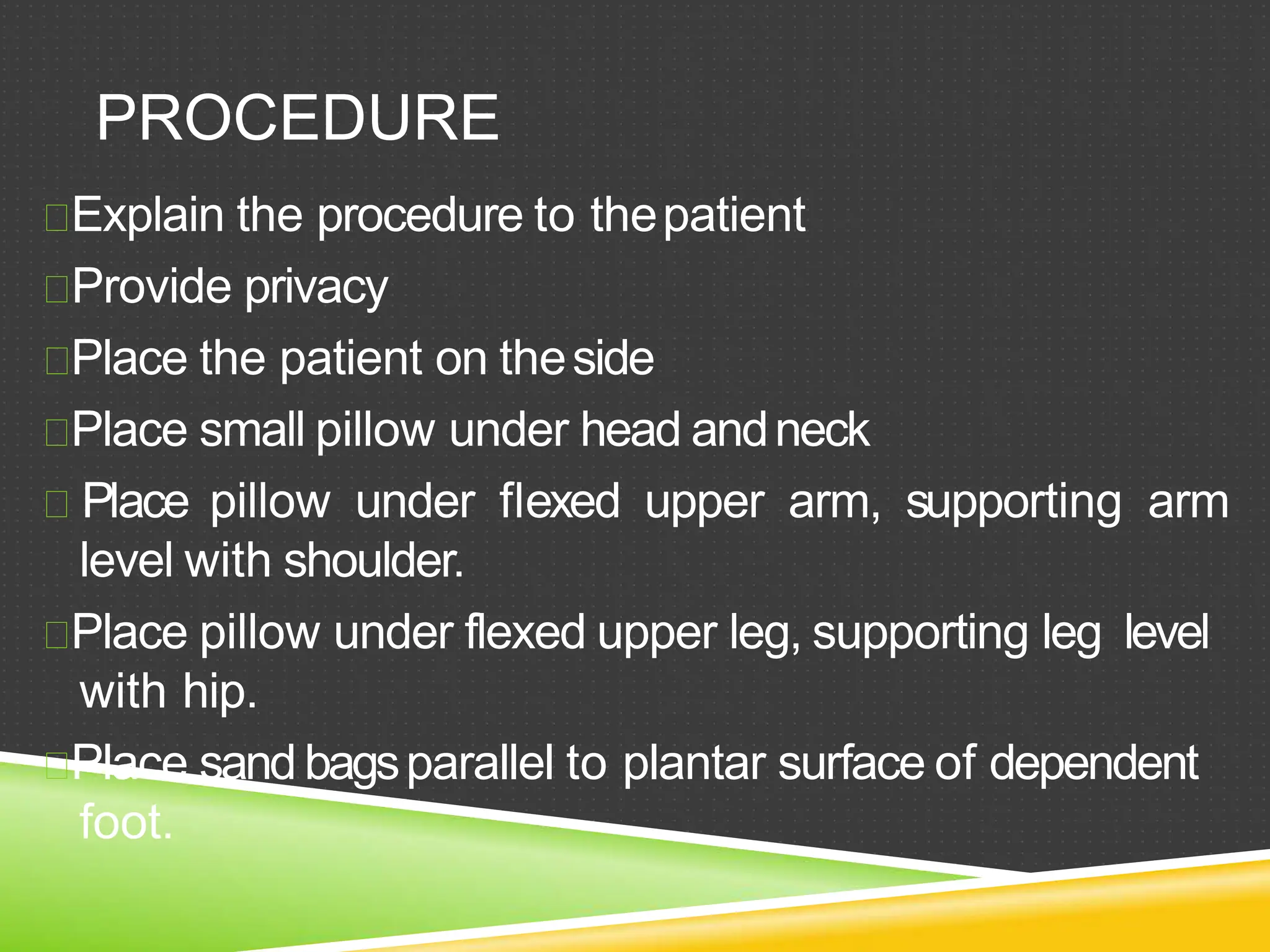 positioning of patient | PDF