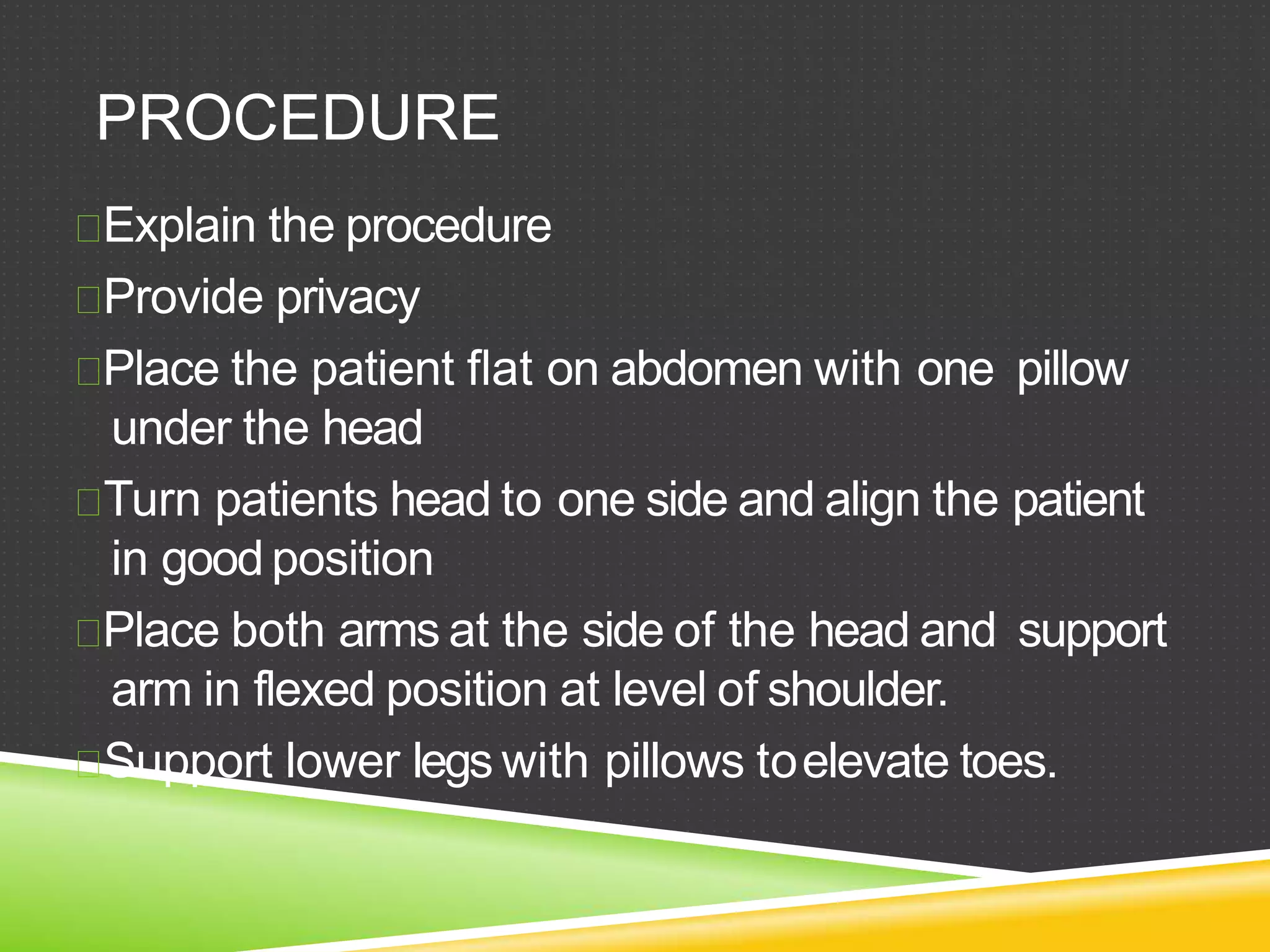 Positions- Fundamentals of nursing | PPTX