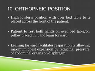 Positions- Fundamentals of nursing | PPTX