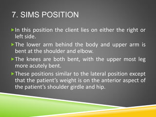 Sims Position
