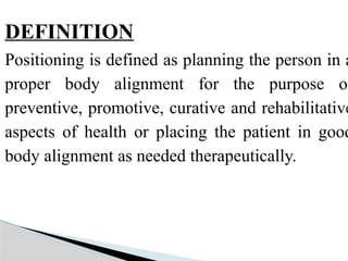 Human body Positions during different procedures .pptx