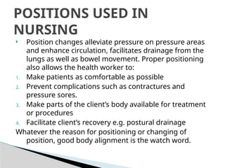 positions-used-in-nursingnew.pptx for patient | PPTX