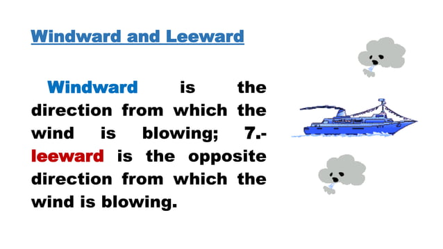 Positions and Directions in the Ship | PDF
