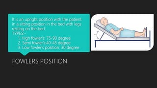 Positions Nursing Procedure | PPT