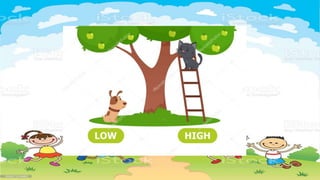 Positions of things: High and Low | PPTX