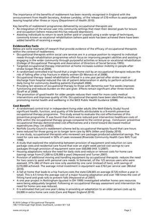 Position statement reablement | PDF