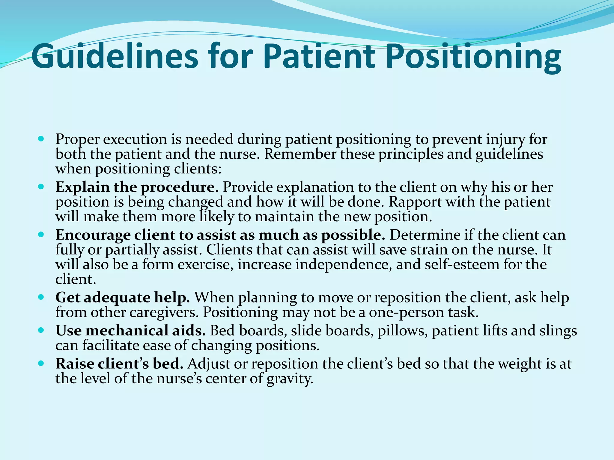 Position used in hospital for various procedure PPT.pptx