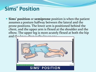 Position used in hospital for various procedure PPT.pptx