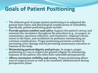 Position used in hospital for various procedure PPT.pptx