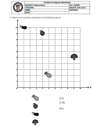 Position of objects and translation | PDF