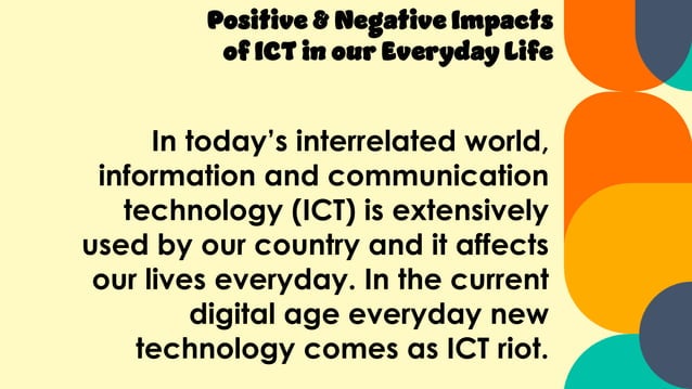 Positive-and-Negative-Impacts-of-ICT-in-our-Everyday-Life-Empacts-and ...