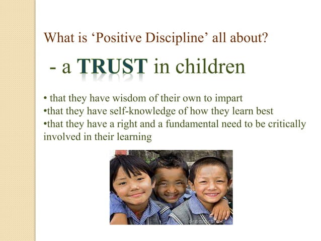 Positive Discipline | PPSX | Parenting Children Aged 4-11 | Parenting