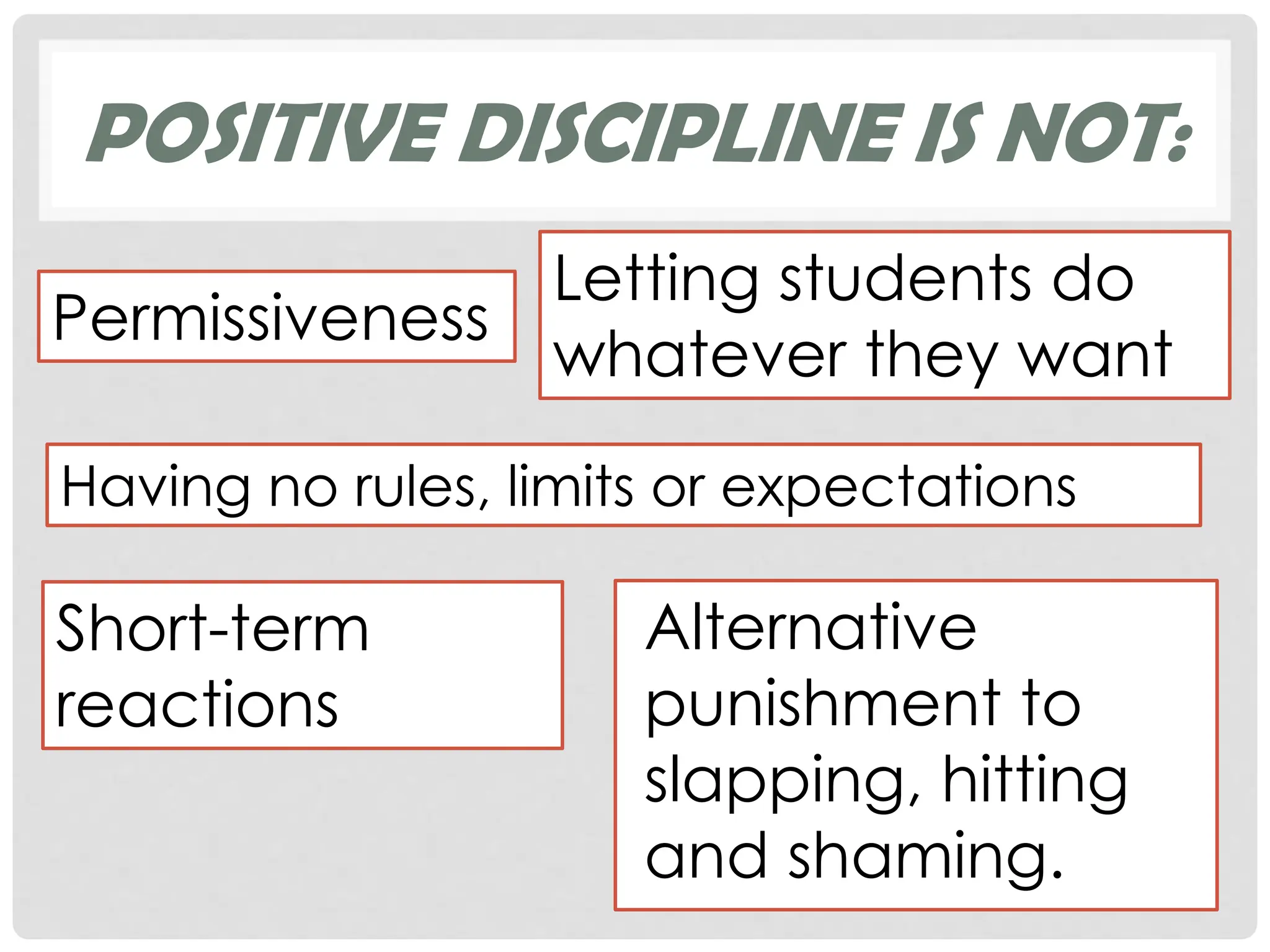 Positive Discipline: A Call for Every Teacher | PDF